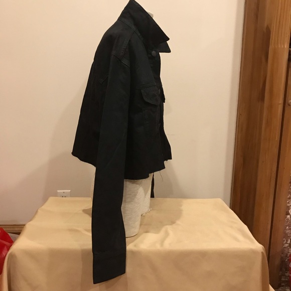 Current/Elliott | Jackets & Coats | Currentelliott Cutoff Boyfriend ...